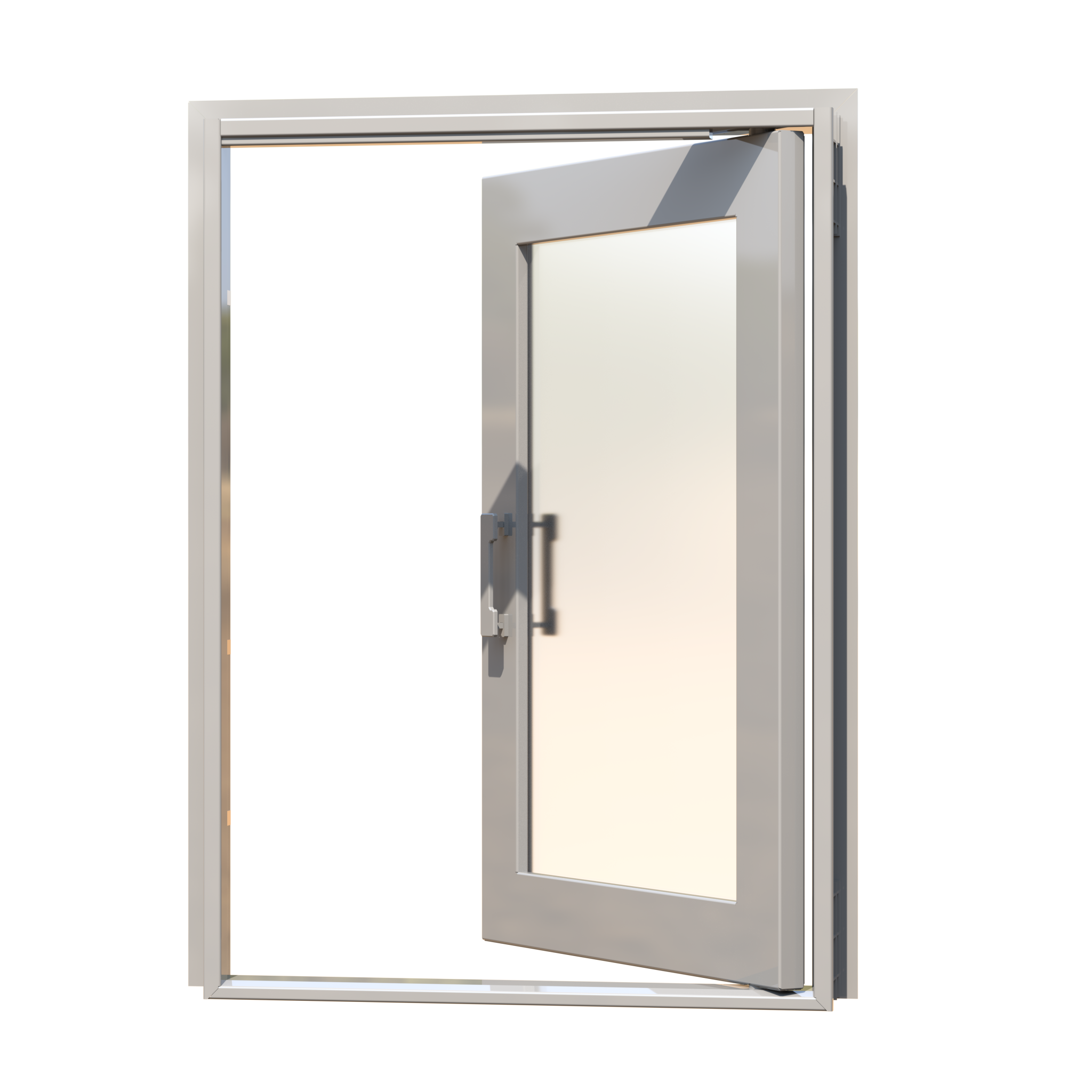 PIVOT DOOR Porta Mezza Door and a Half Extra Wide PIVOT Custom Steel ...