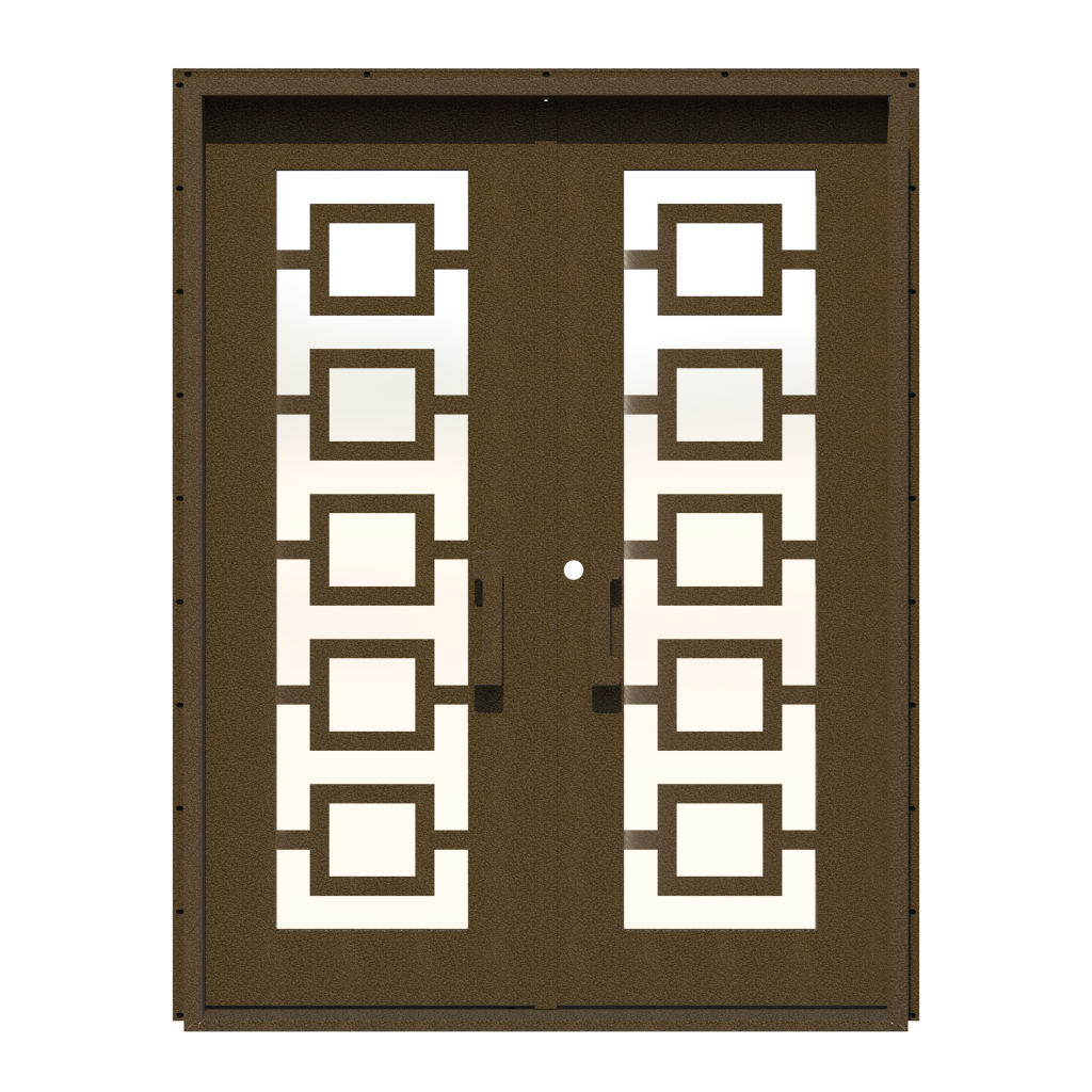 Piazze Double Custom Steel Doors - 10DayDoors.com